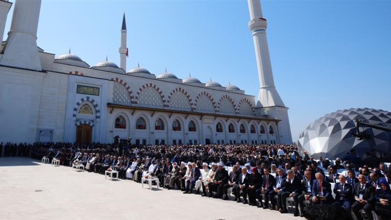 Erdogan Resmikan Masjid Terbesar Turki di Istanbul — Mimbar Rakyat